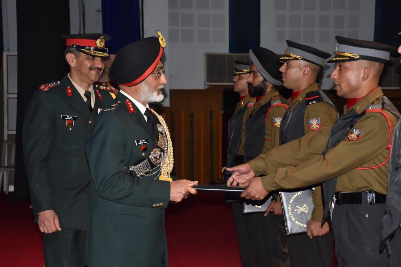 Graduation ceremony of ACC cadets held at IMA.
